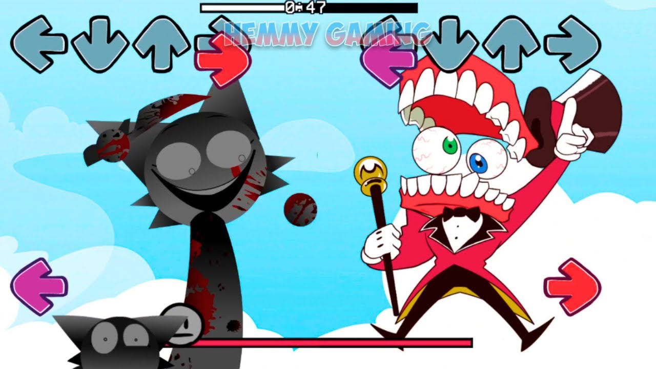 FNF Sprunki All Phases vs Amazing Digital Circus Sings Bluey Pony Girl ...