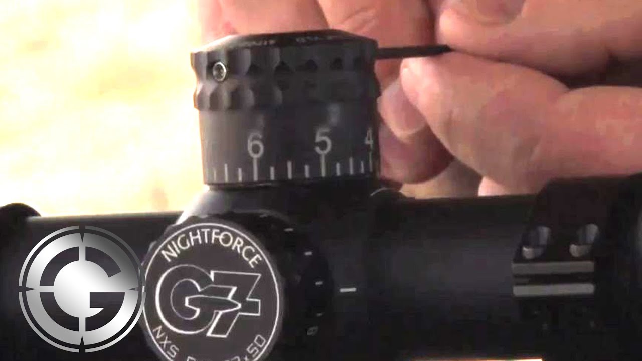 G7 Rifle Scope Quickstart 1: Zero Adjust - YouTube