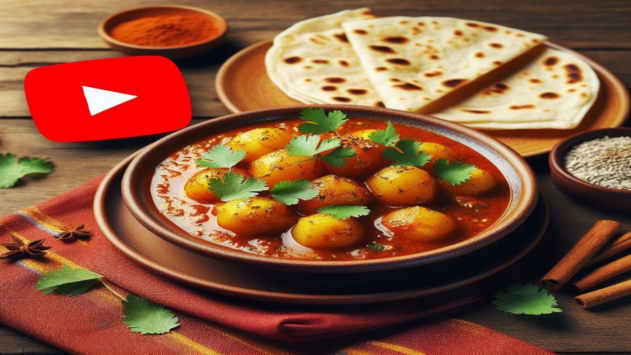 Delicious Dum Aalu Recipe I Sheetal's Corner I - YouTube