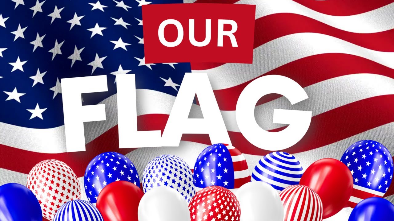 Count the Stripes on the U.S. Flag | Patriotic Kids Song for Memorial ...