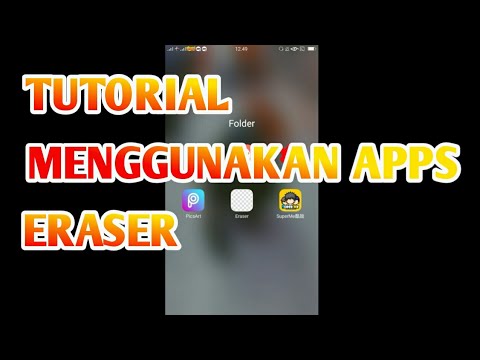 Tutorial Menggunakan apps Eraser - YouTube