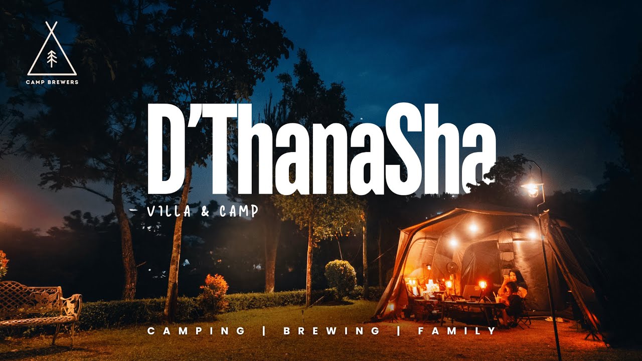 Camping di D'Thanasha Villa, Anti Macet di Bogor ️datang hujan pulang ...