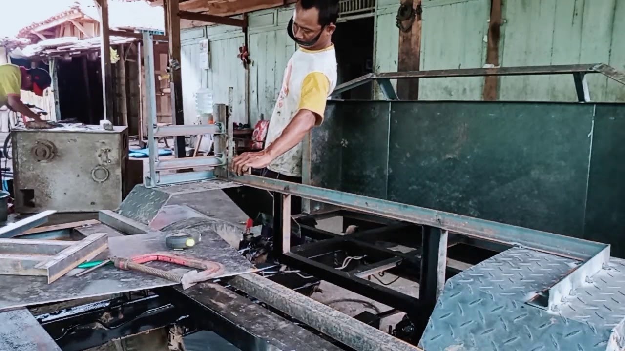 PEMBUATAN SELEP PADI #02 - PEMBUATAN SLEBOR DAN KURSI SELEP PADI ...