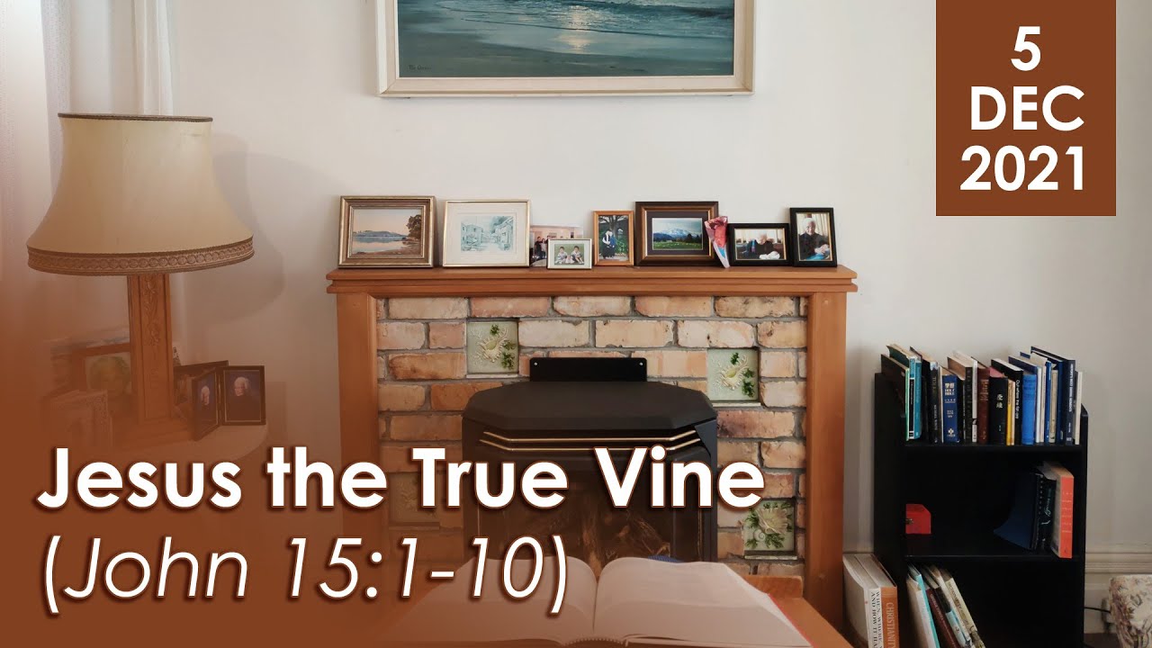 05/12/2021 - Jesus the True Vine (John 15:1-10) - YouTube