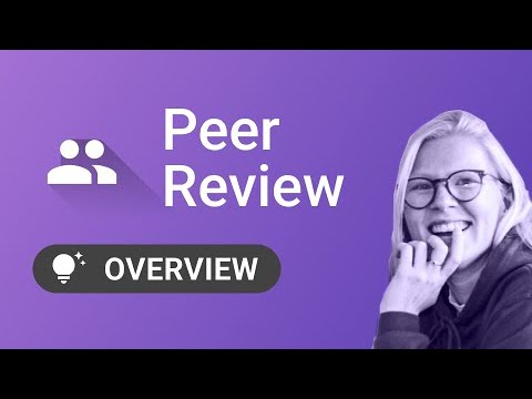 How to use FeedbackFruits Peer Review - YouTube