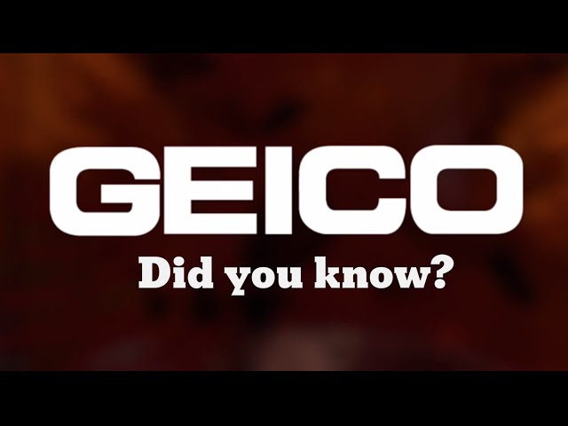 Geico Commercials Did You Know