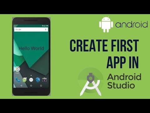 Creating First Application In Android Studio in 2024 | Android Studio ...