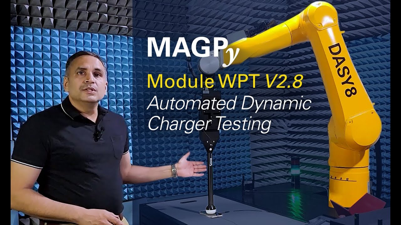 DASY8/6 Module WPT V2.8: Streamlined Testing of Fast Chargers - YouTube