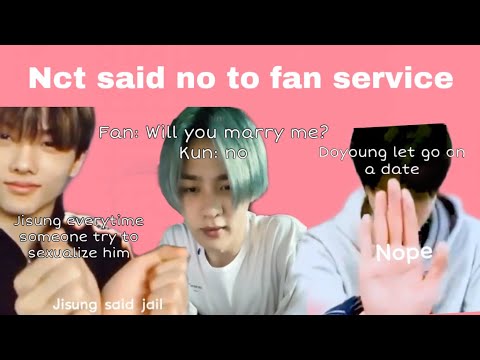 Nct vs fan service (aka nct has no filter) - YouTube
