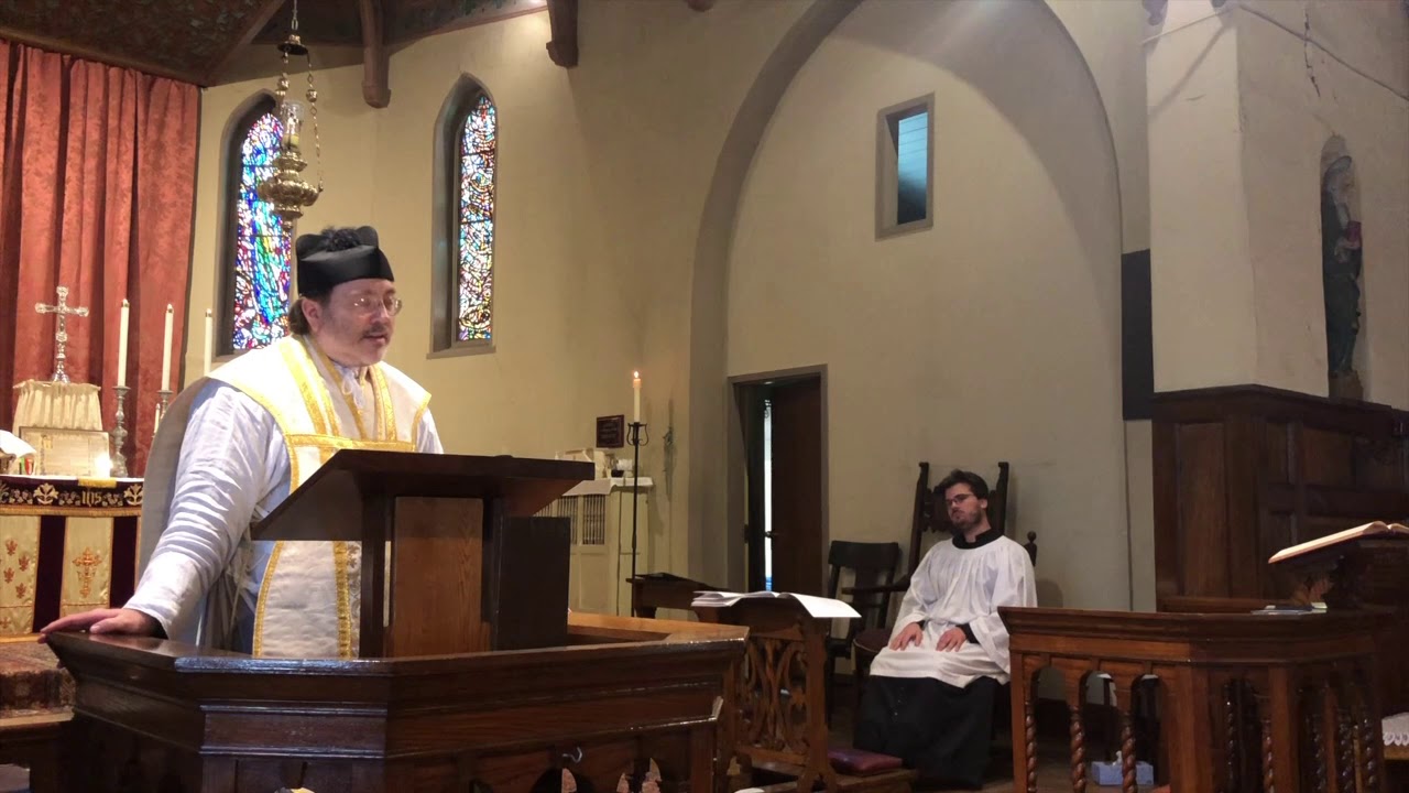 The First Sunday after Trinity: Sermon - YouTube