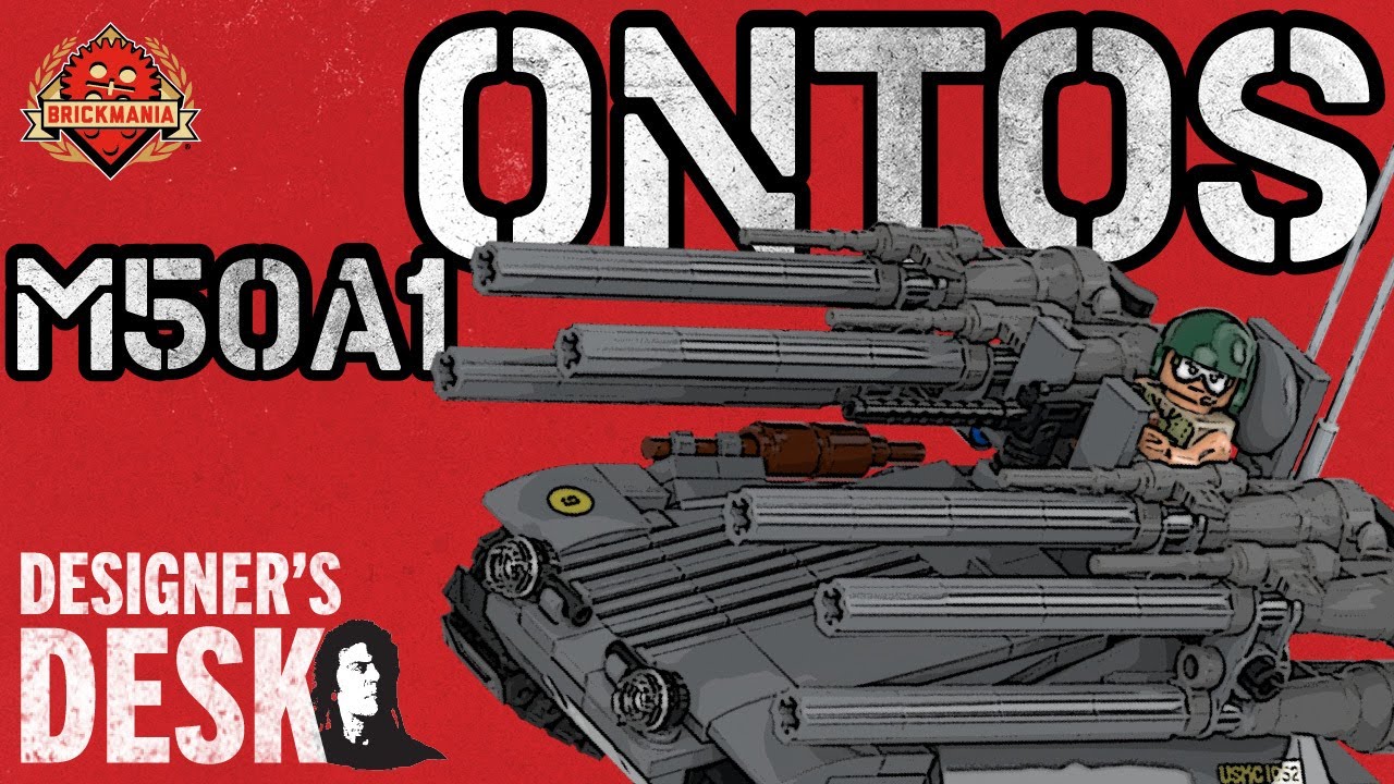 M50A1 Ontos - Tank Destroyer - Custom Military Lego - At The Designer’s ...