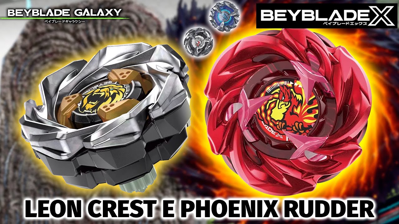 LEON CREST e PHOENIX RUDDER são as novidades de BEYBLADE X para agosto ...