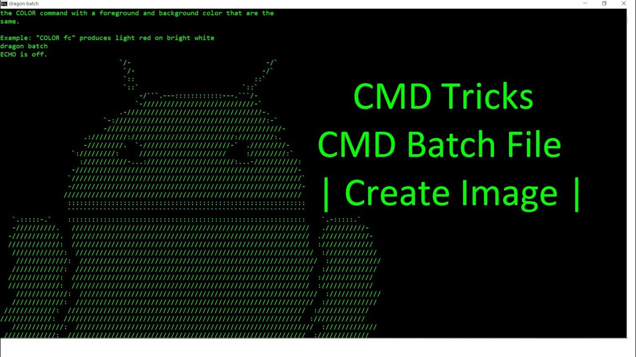 6 CMD TRICKS To Impress Friends YouTube 6-cmd-tricks-to-impress-friends-youtube