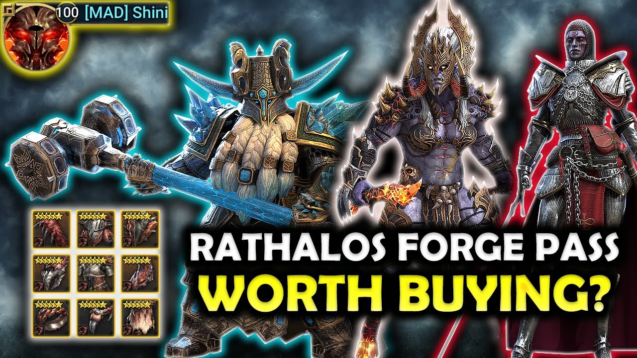 I Bought Rathalos Forge Pass - The Accessories Are Strong Even As 1-3 Set Bonus Raid Shadow ...