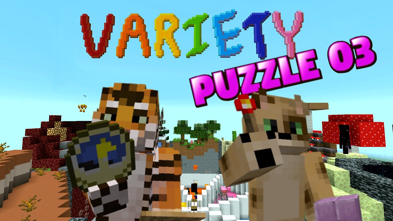 Minecraft Adventure Map | Variety | Puzzle #3 - YouTube