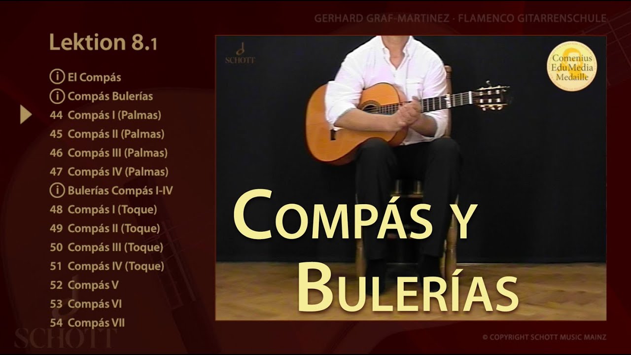Lektion 8: Compás & Bulerías - Flamencogitarre lernen - YouTube