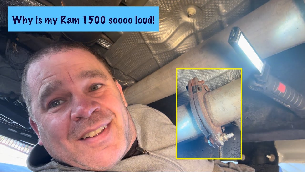 Ram 1500 Exhaust Flange Repair - YouTube