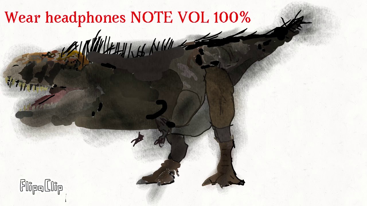 T-Rex Real sound - YouTube