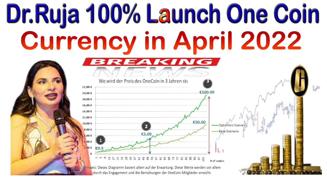 Dr. Ruja Ignatova100% Launch One Coin Currency in April 2022 | AK ...