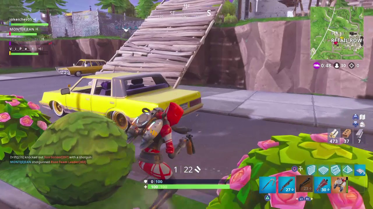 Fortnite getaway gang set - YouTube