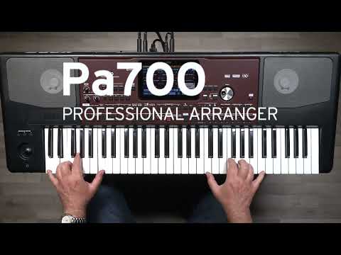 KORG Pa700 Sound & Style Show