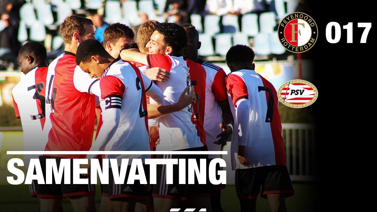 Samenvatting | Feyenoord O17 - PSV O17 - YouTube