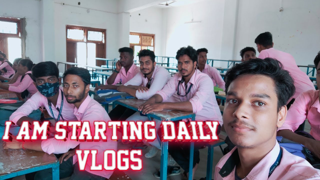 I Am Starting Daily Vlogs | NC Autonomous College | MD TAJ TASNIF - YouTube