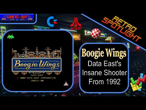 Boogie Wings - A Quirky Arcade Shooter from Data East (1992) - YouTube