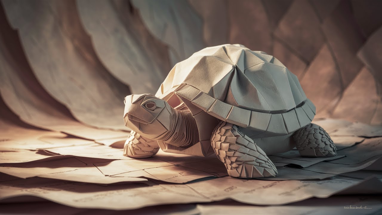 Origami Tutorial: How to make Paper Turtle | Origami Turtle | Easy ...