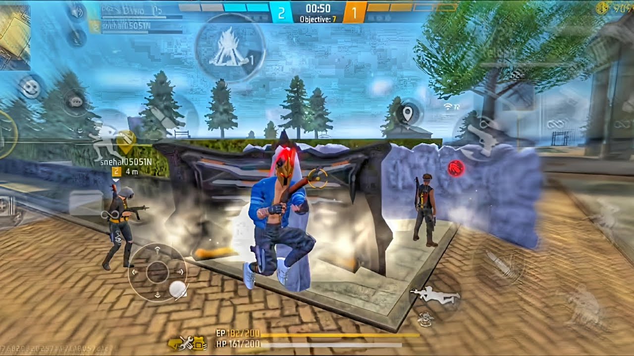 Free Fire M1887 Headshot Montage 🔥 | One Tap Headshot King | Only Red ...