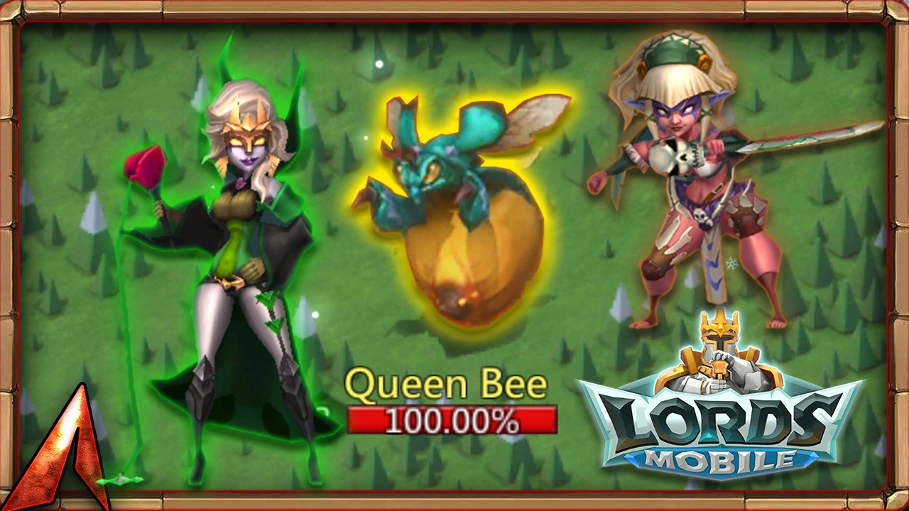 Lords Mobile: Queen Bee Which Heroes to Use! - YouTube