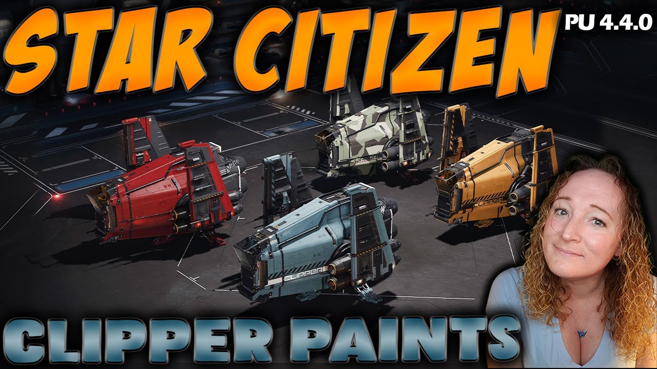 Star Citizen Drake Clipper Paint Showcase | All Liveries & Color ...