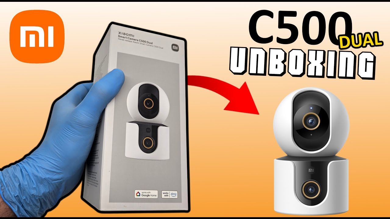 UNBOXING Xiaomi C500 Dual Smart Camera | ASMR - YouTube
