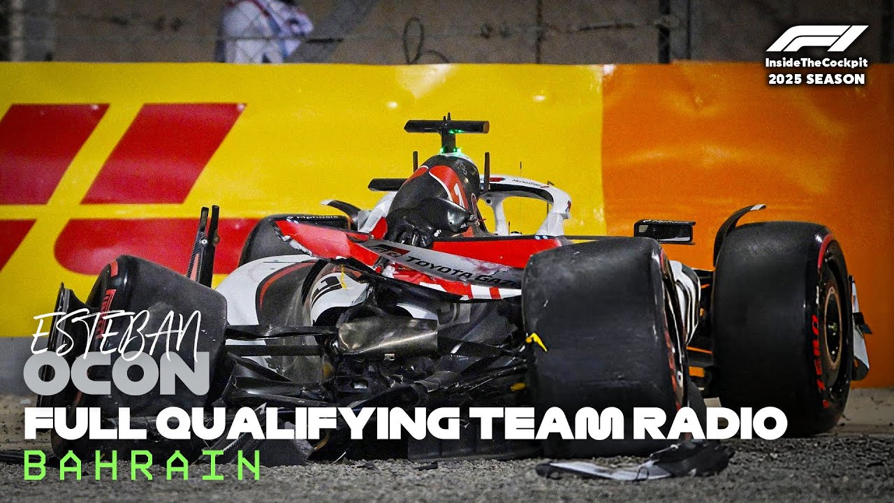 Esteban Ocon Full Qualifying Team Radio | 2025 Bahrain Grand Prix - YouTube