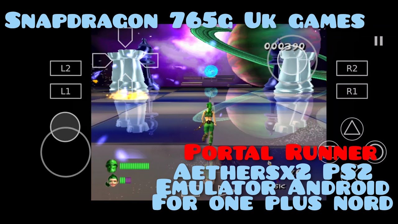 Portal Runner | Aethersx2 PS2 Emulator | Android Snapdragon 765G ...