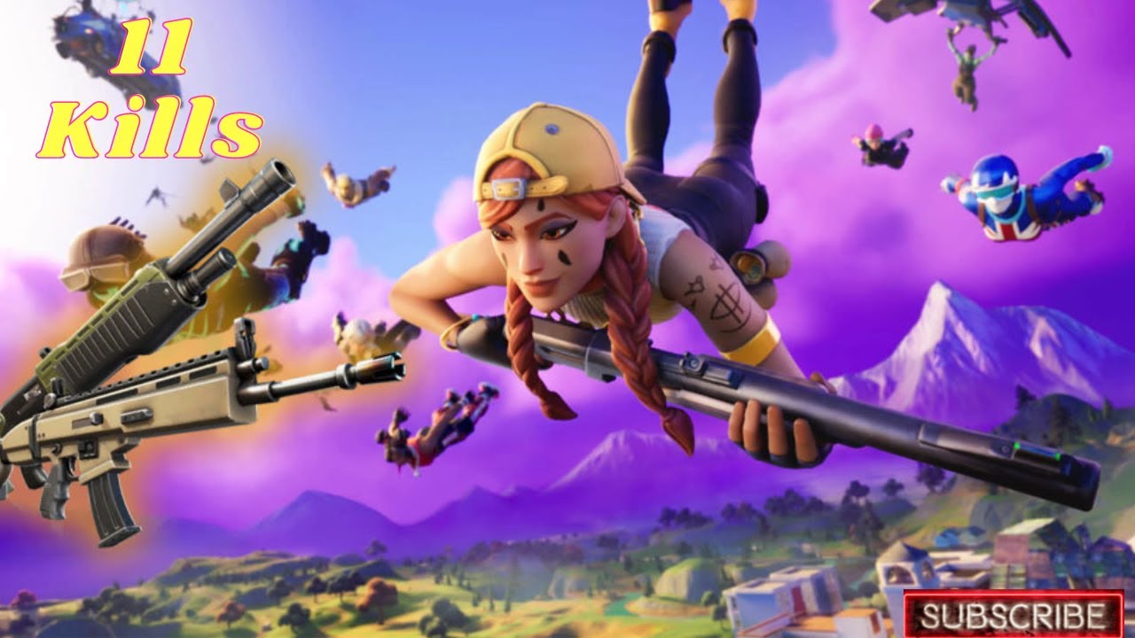 Fortnite Anvil Square 11 Kills Full Gameplay - YouTube