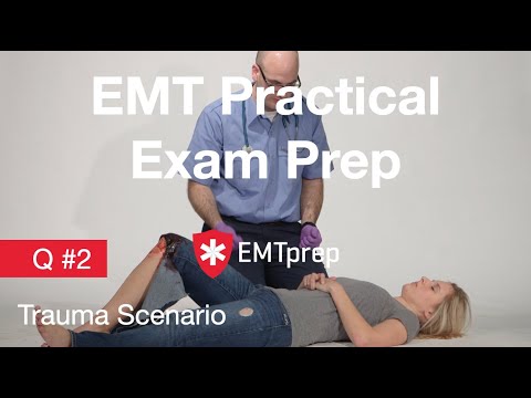 EMT Skills Prep - Q2 Trauma Assessment - EMTprep.com - YouTube