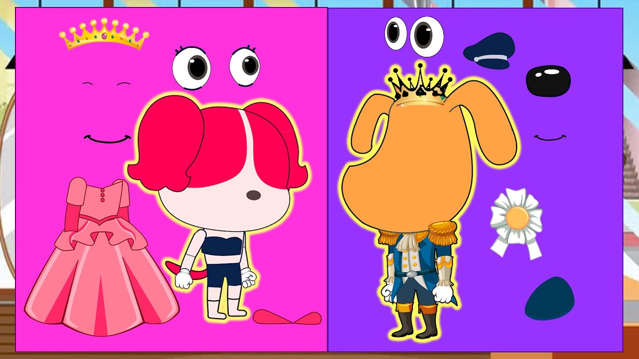 Assemble the Parts to Form a Complete Sheriff Labrador Character ...