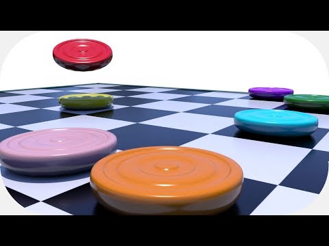 Leap Frog Checkers| Silly Videos For Kids| By Mammao