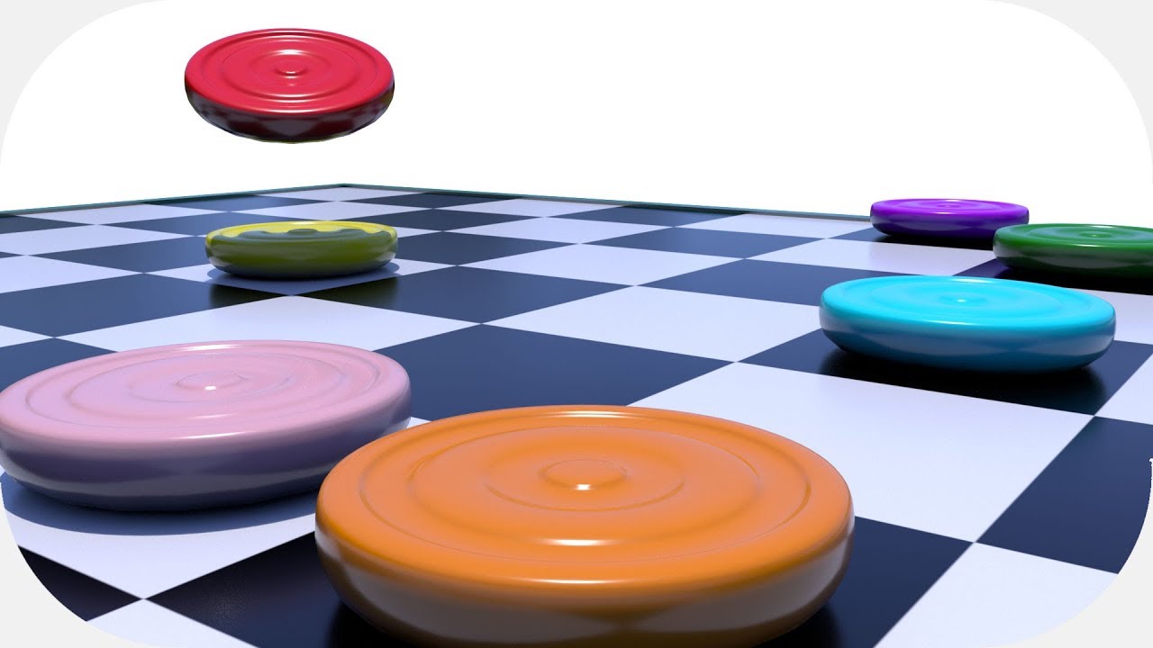 Leap Frog Checkers| Silly Videos For Kids| By Mammao - YouTube