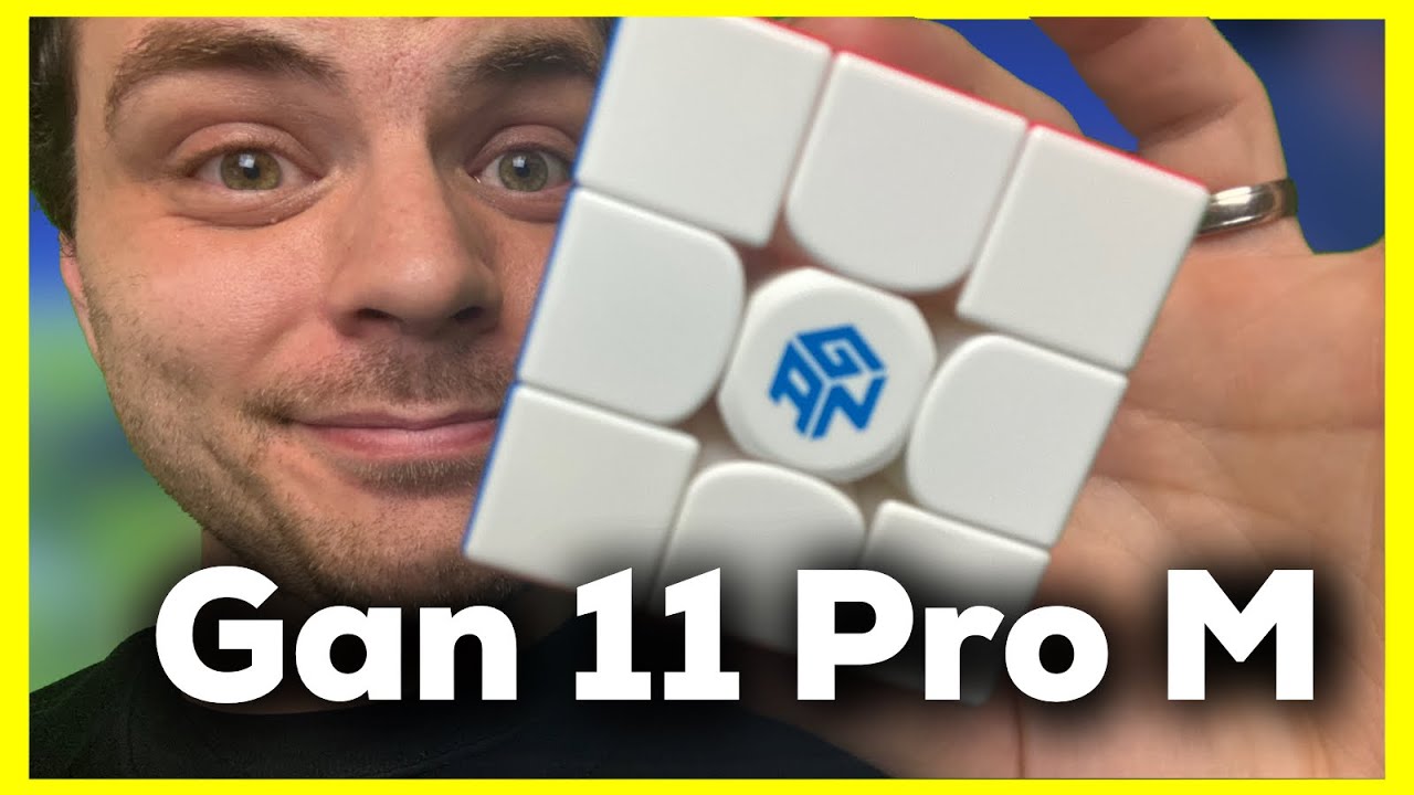 Gan 11 M Pro Is So Comfortable! Unboxing and Solves - YouTube