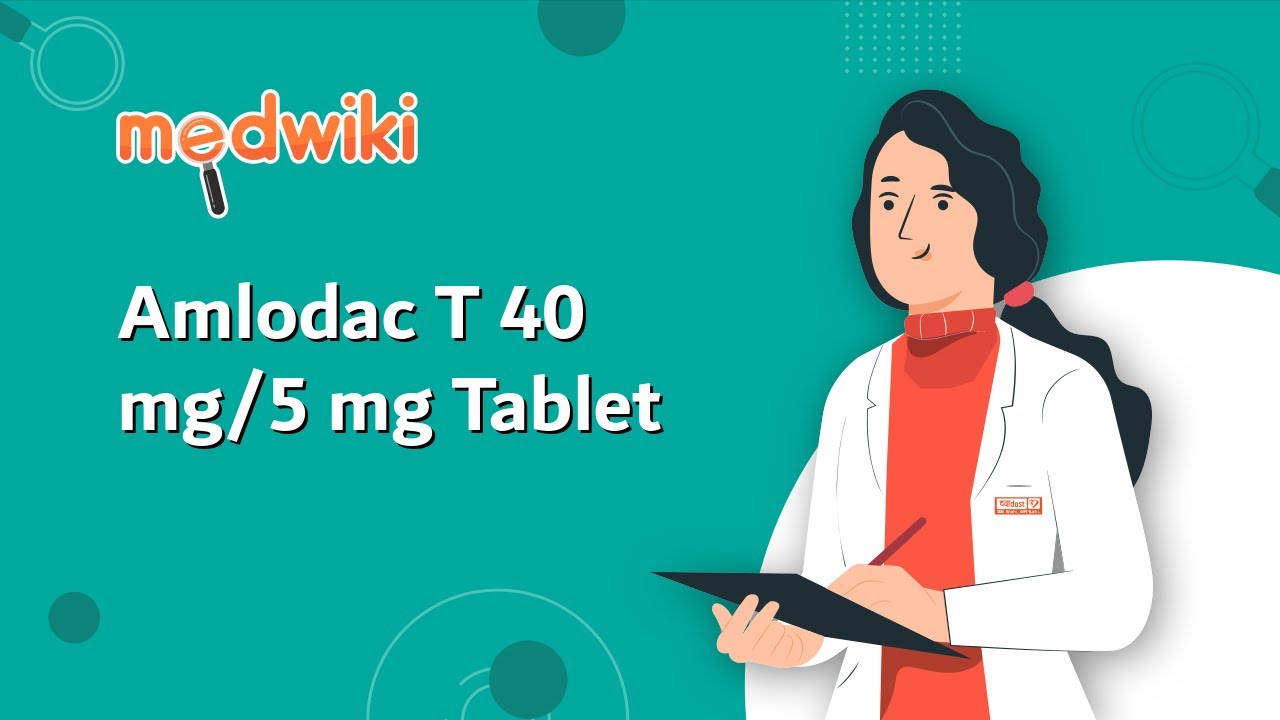 Amlodac T 40 mg/5 mg Tablet - Uses, Benefits and Side effects - YouTube