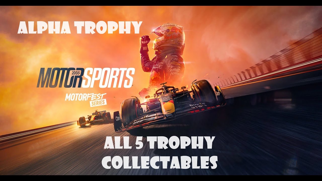 ALL 5 TROPHY COLLECTABLES - ALPHA TROPHY - MOTORSPORTS - THE CREW ...
