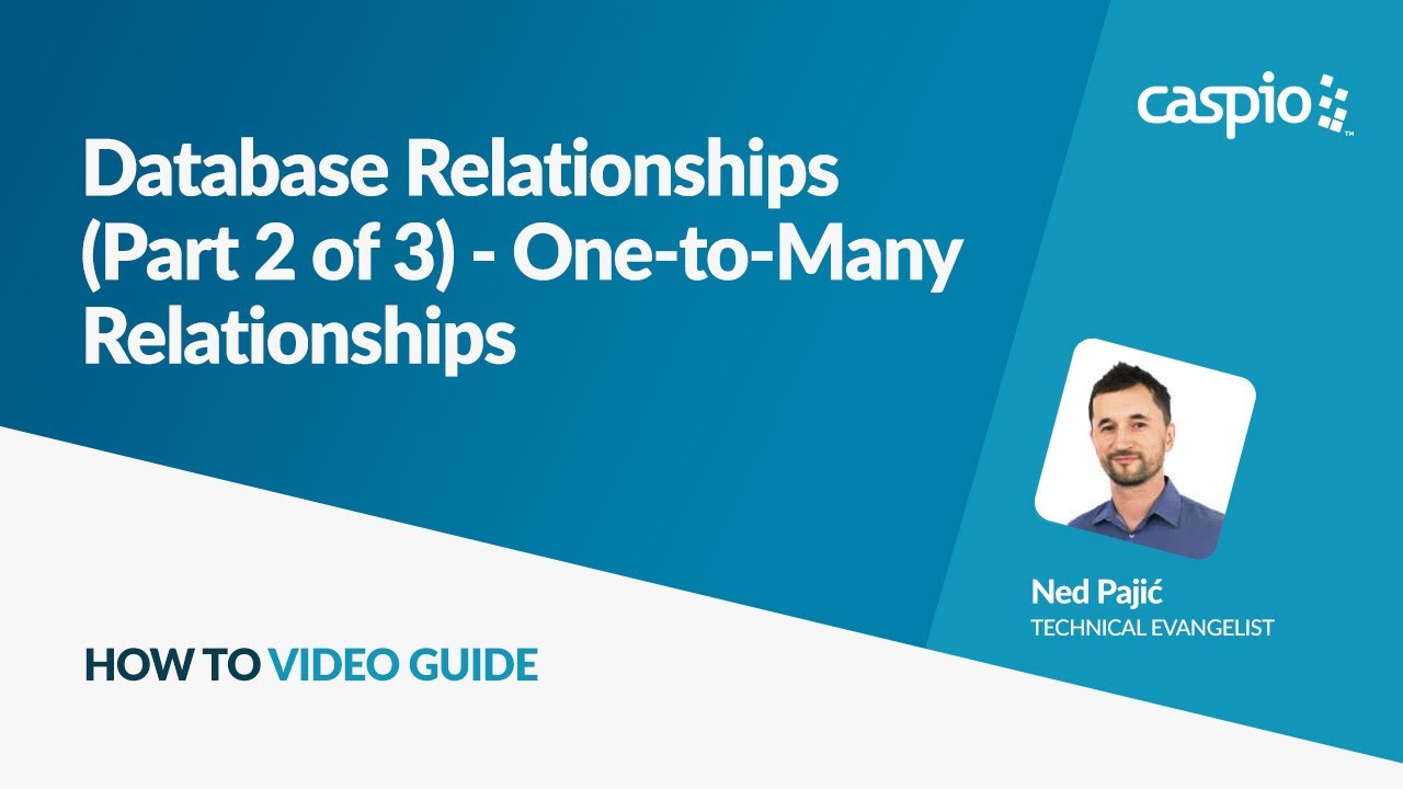 Database Relationships / Part 2 of 3 / One-to-Many Relationships - YouTube