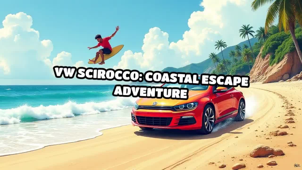 VW Scirocco: Coastal Escape Adventure - YouTube