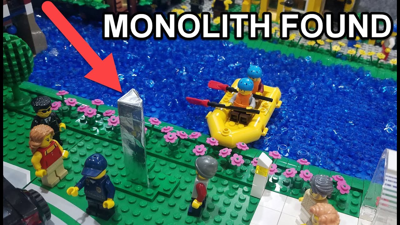 Monolith Found in LEGO City - YouTube