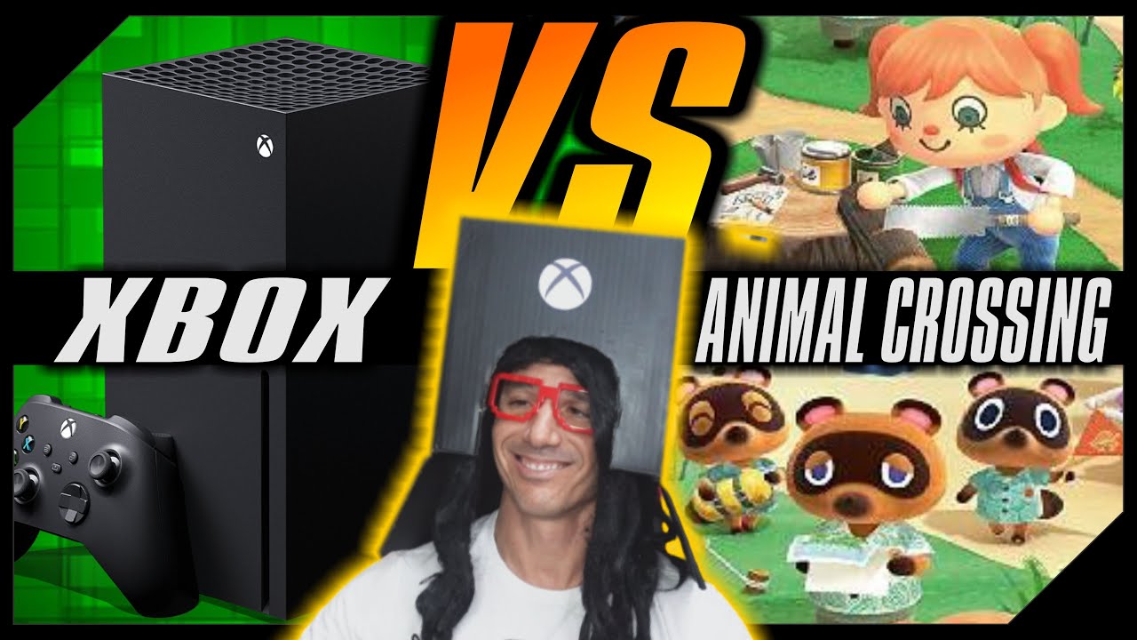 XBOX vs ANIMAL CROSSING Nitendo Switch - Comparativo Irmãos Piologo ...