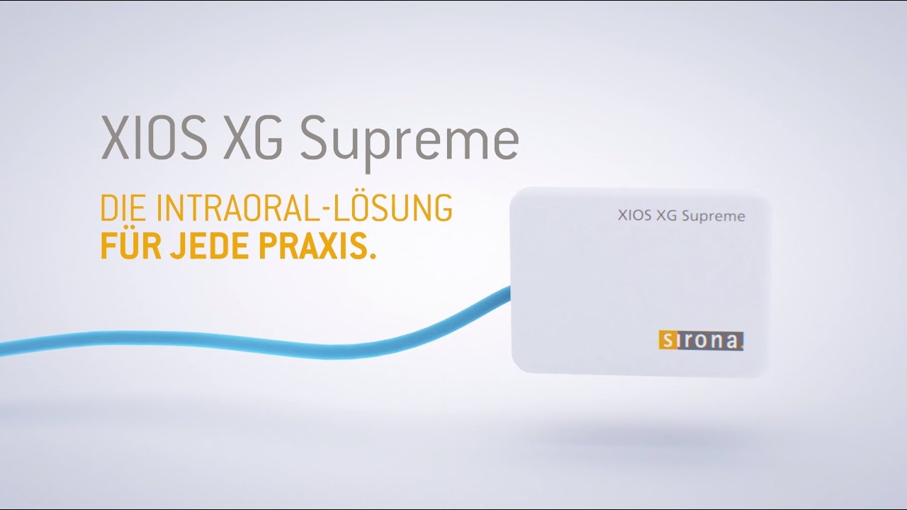 XIOS XG Supreme. Die Intraoral-Lösung für jede Praxis. - YouTube