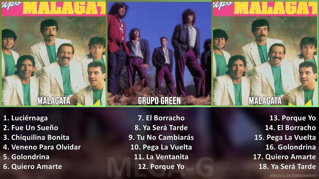 G R U P O G R E E N Mix Grandes Exitos ~ Youtube