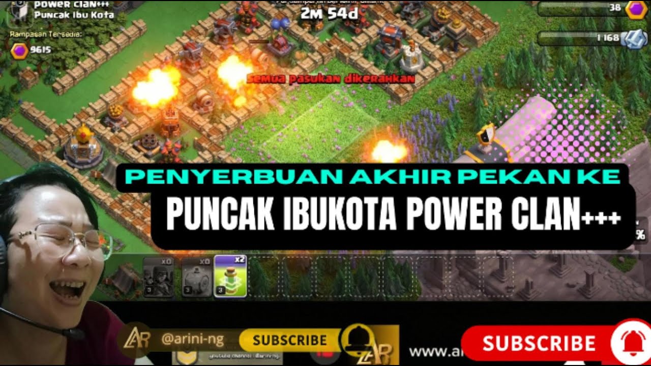 Penyerbuan akhir pekan ke Puncak Ibukota power clan+++ | Clash of Clans ...